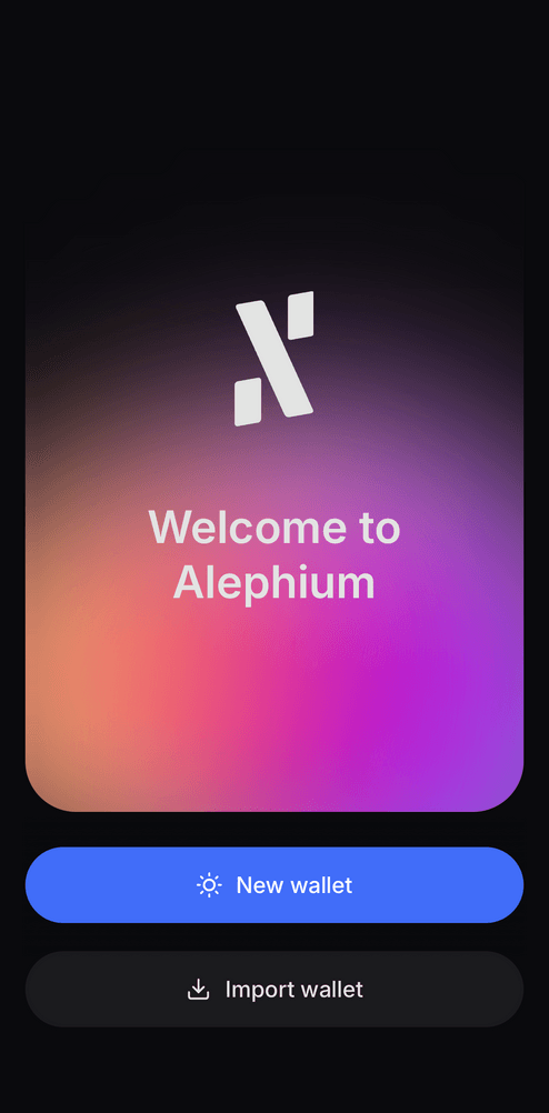 Alephium Wallets | Securely Manage Your ALPH